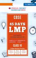 Buy Oswaal Last Minute Preparation in 45 Days for Cbse Class-10