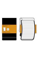 Buy Moleskine Reporter Notebook, Pocket, Ruled, Black, Soft Cover (3.5 ...