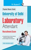 Buy University of Delhi : Laboratory Attendant Recruitment Exam Guide ...